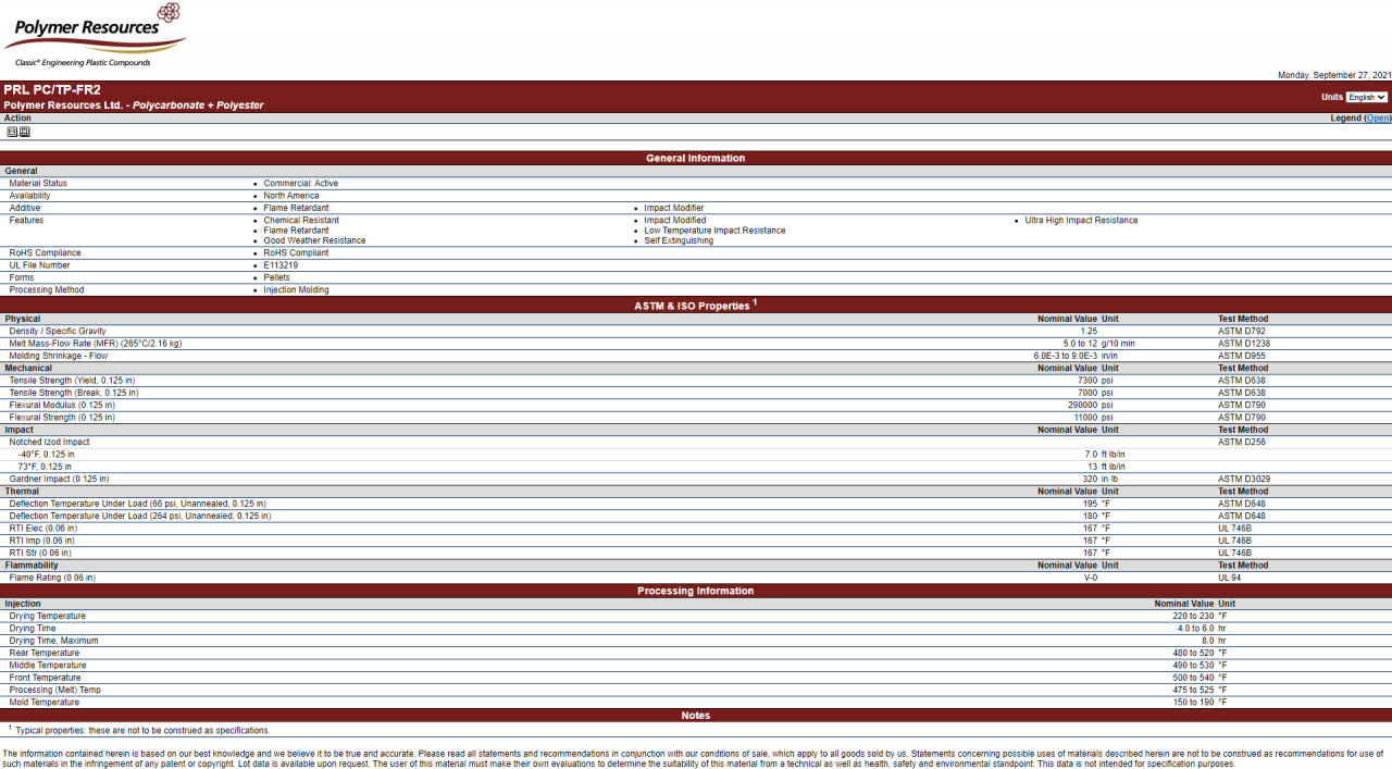 PC/PBT Resin | Polycarbonate Polyester Blend - by Polymer Resources