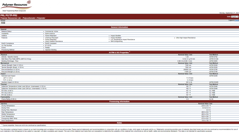 PC/PBT Resin | Polycarbonate Polyester Blend - by Polymer Resources